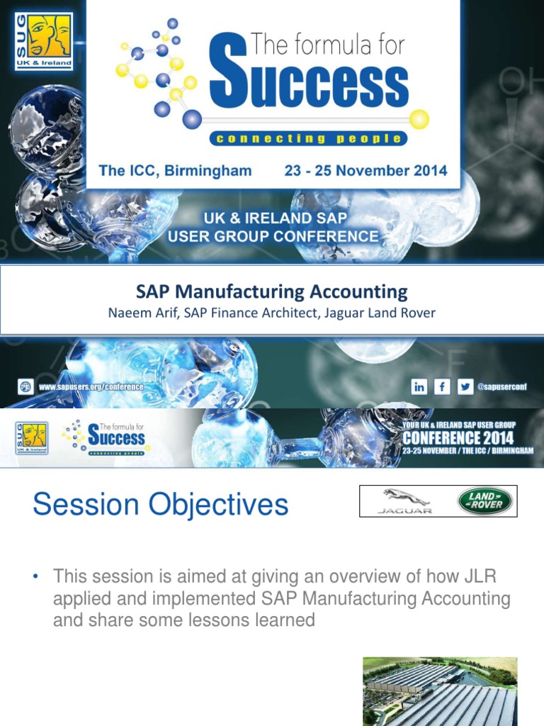 SAP Manufacturing Accounting: Naeem Arif, SAP Finance Architect, Jaguar ...