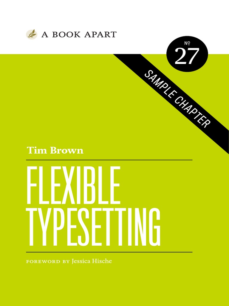 Flexible Typesetting CH1 PREVIEW | PDF | Typefaces | Typography