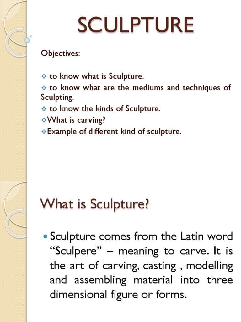 Sculpture 2 | PDF | Sculpture | Relief