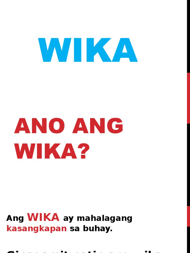 Wika | PDF