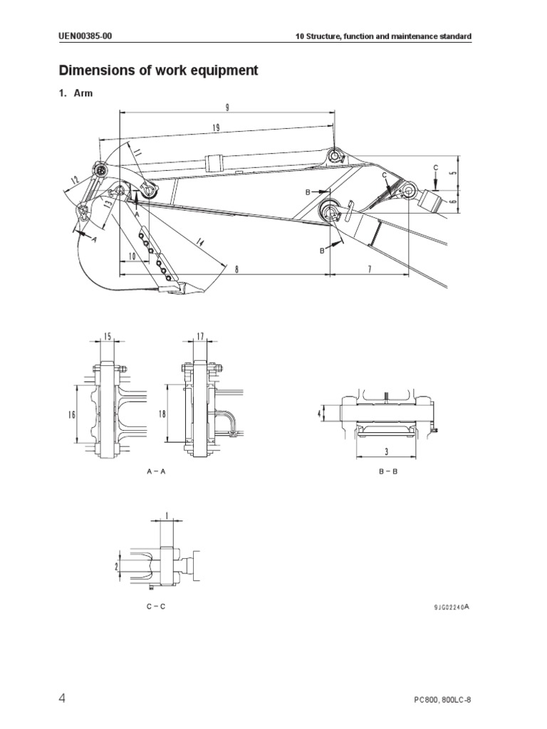 PC800-8 Arm & Bucket | PDF | Vehicles