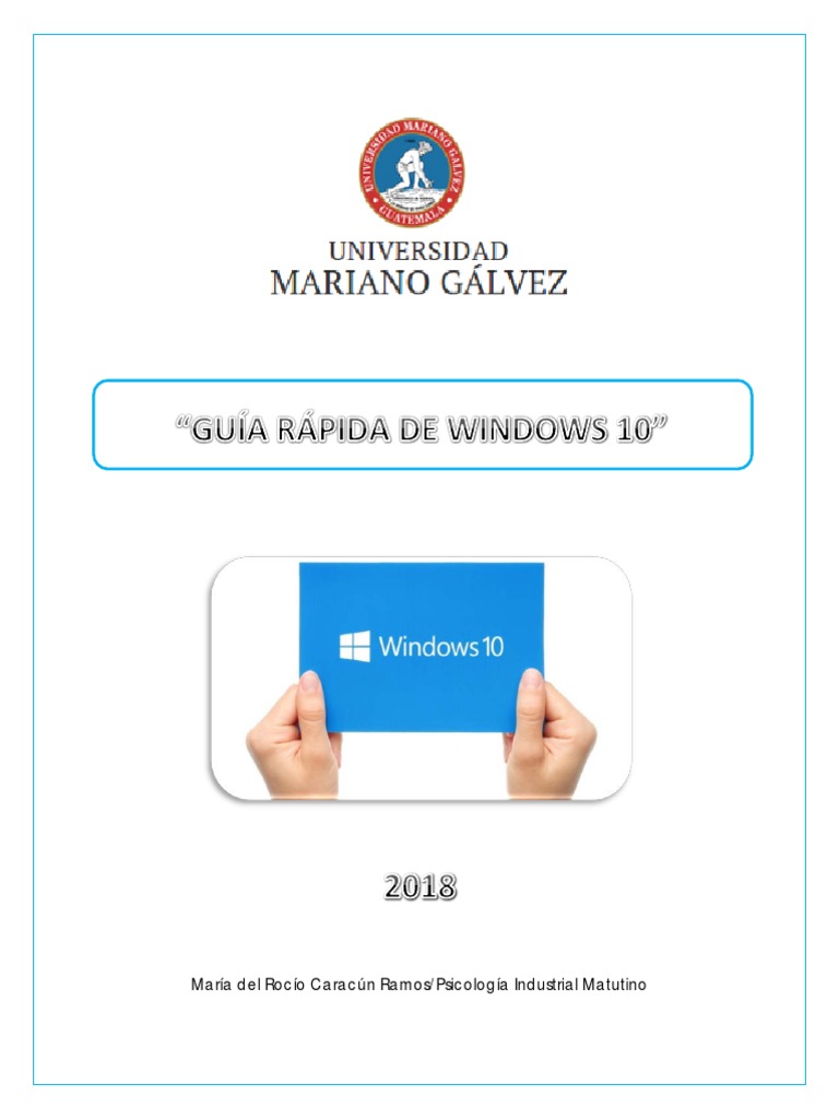 Manual Windows 10 PDF | PDF | Windows 10 | Microsoft Windows