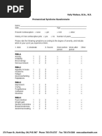 Menstrual Attitude Questionnaire | PDF | Menstruation | Menstrual Cycle
