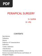 Surgical Endodontics & Its Current Concepts | PDF | Dentistry Branches ...