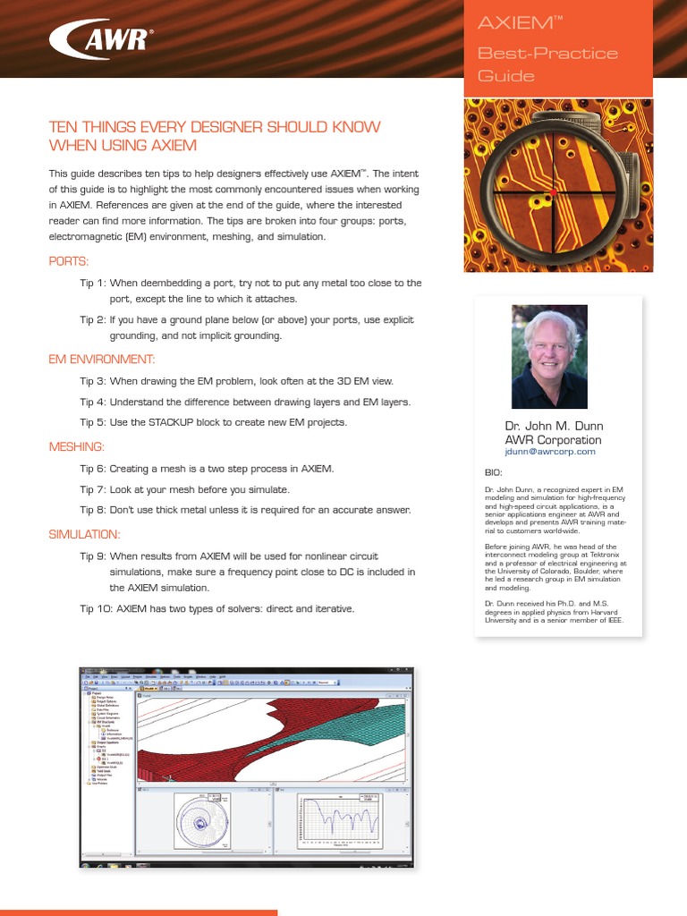 Ten Things Every Designer Should Know When Using Axiem: Best-Practice ...