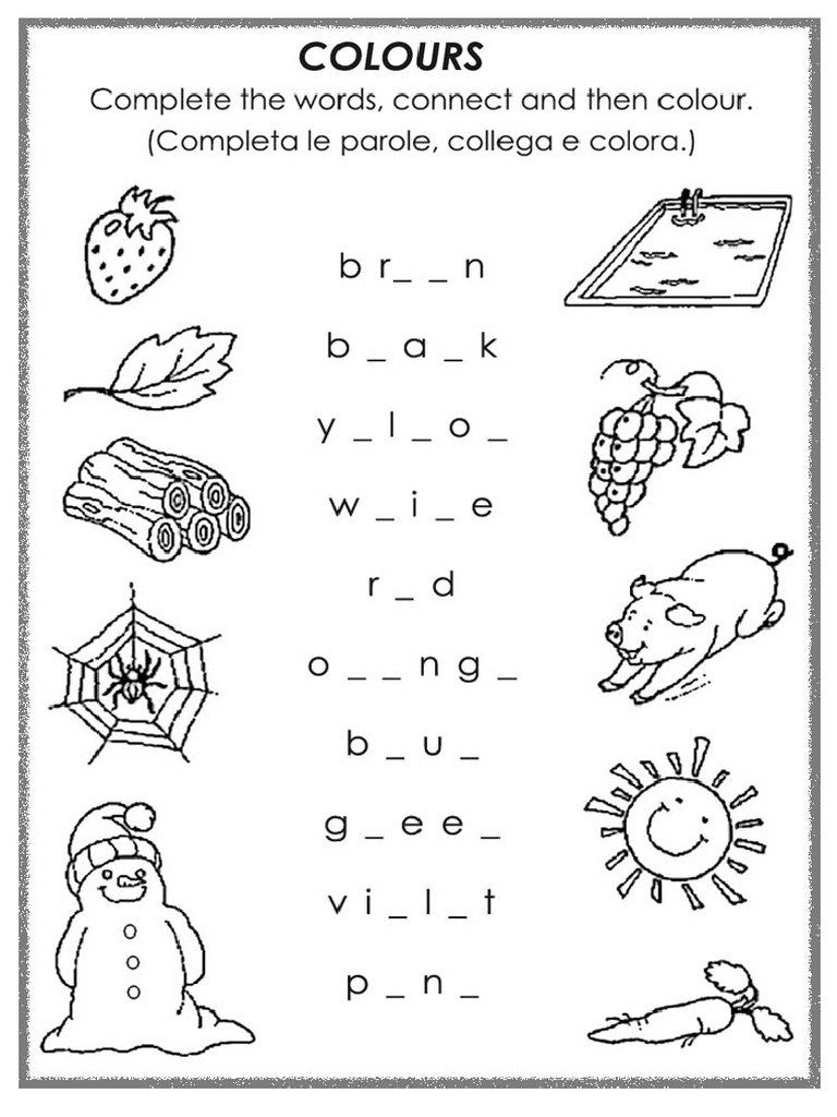 Write Colours 1 PDF | PDF