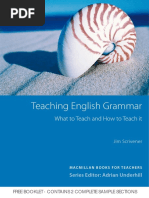Teaching English Grammar What To Teach A-1 | PDF