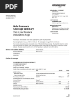 Declaration Page Sample Homeowners 12 | PDF | Insurance | Home Insurance