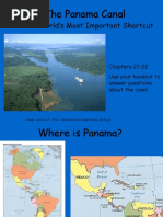 Panama Canal Worksheet | PDF | Panama Canal | Panama