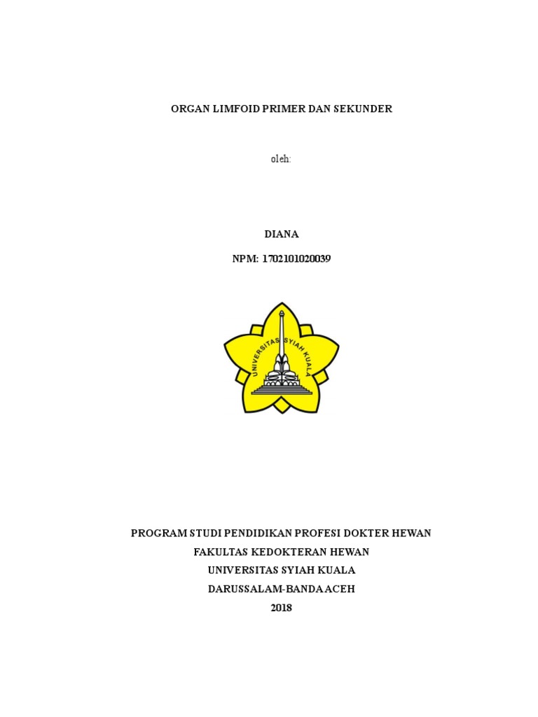 Organ Limfoid Primer dan Sekunder | PDF | Kajian Bahasa Asing