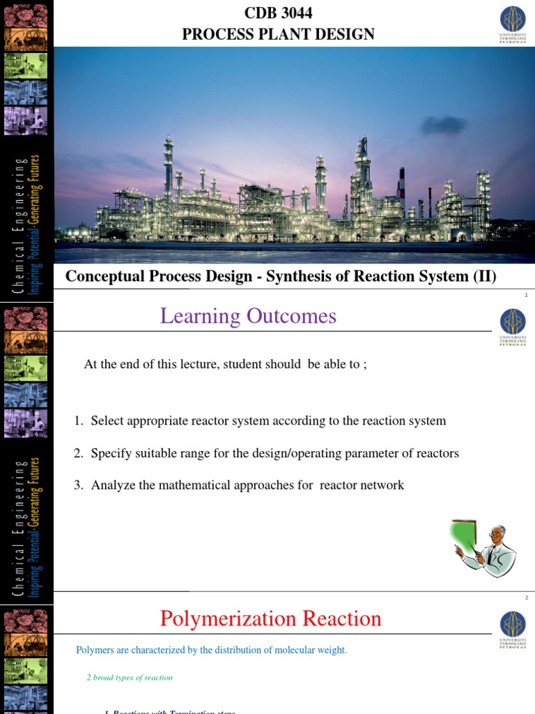 LECTURE - 04 - CDB 3044 - Conceptual Process Design - Synthesis of ...