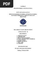 Laporan Magang K3 | PDF