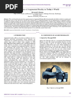 Sample Seminar Report Format | PDF | Augmented Reality | Virtual Reality