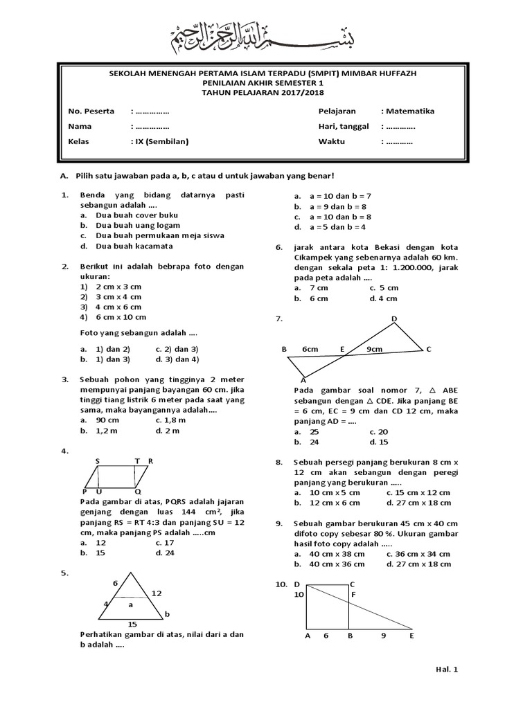 Matematika 9 | PDF