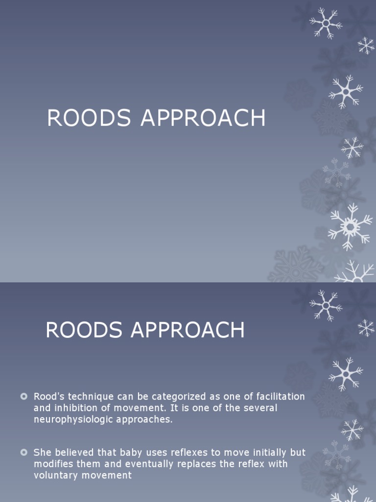 Roods Approach | PDF | Physical Therapy | Somatosensory System
