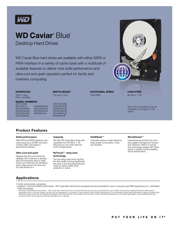 Western Digital | PDF | Hard Disk Drive | Electrical Engineering