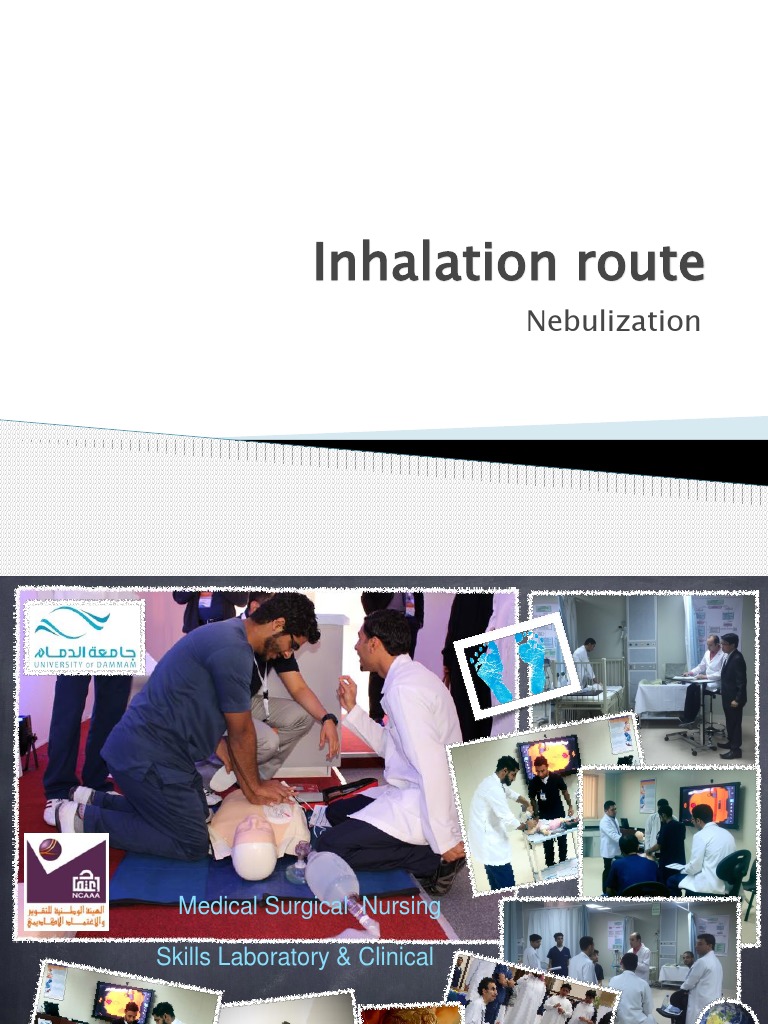 Inhalation Route: Nebulization | PDF