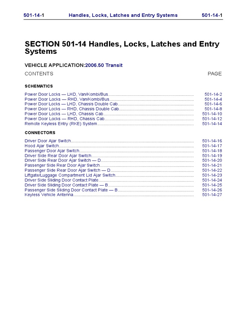 501 14 PDF | PDF | Van | Wheeled Vehicles