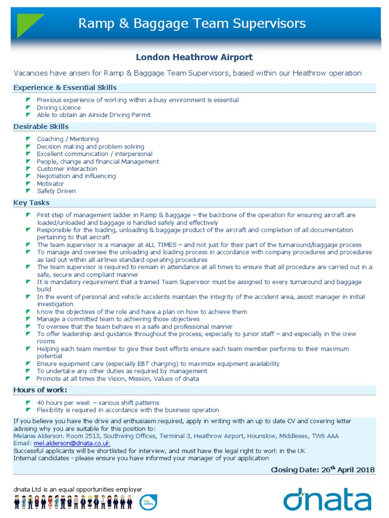 Dnata Ramp | PDF | Airport | Business