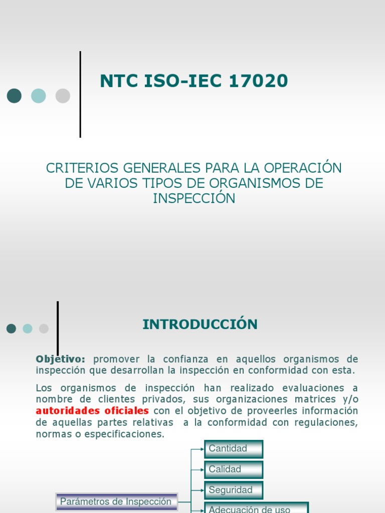 Generalidades de Iso 17020 | PDF | Business