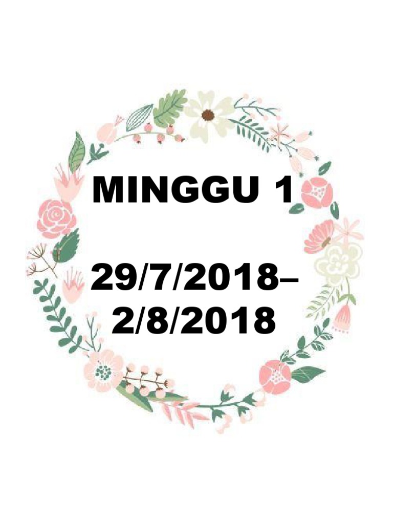 RPH Divider-Week | PDF