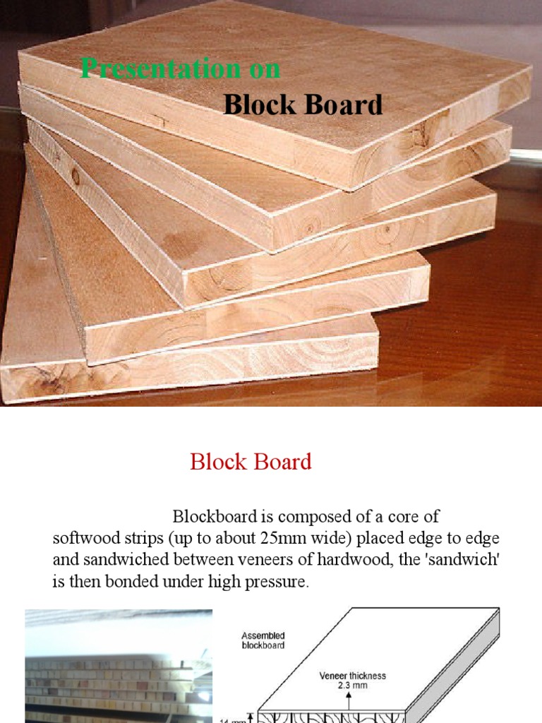 BCM Block Board | PDF | Adhesive | Wood