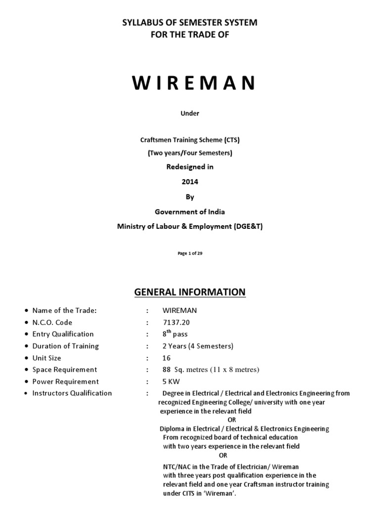 Wireman PDF | PDF | Electric Motor | Electrical Wiring