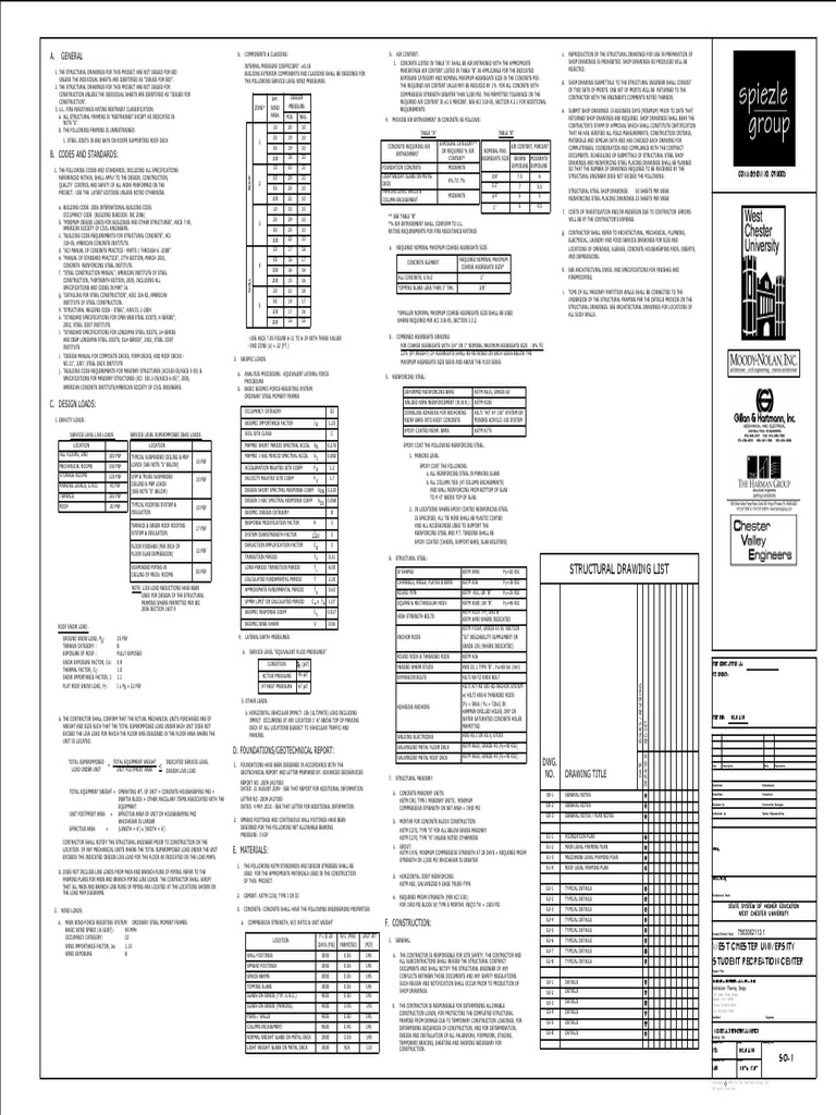 General Notes 4 | PDF | Framing (Construction) | Concrete