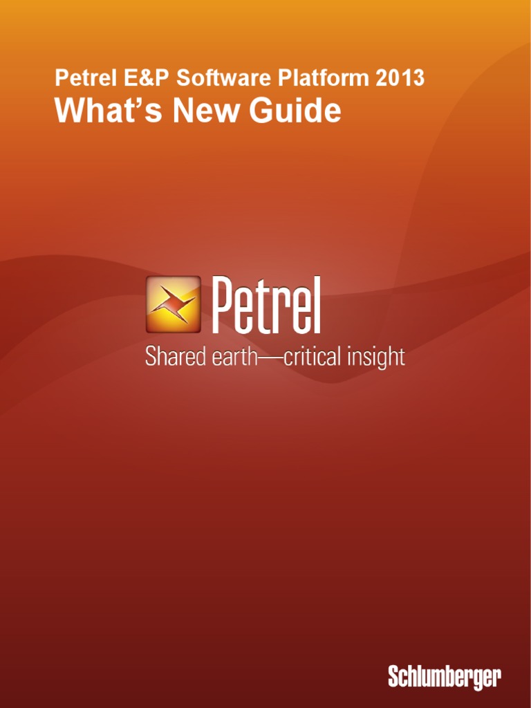 Petrel 2013 5 Whats New | PDF | Computing | Science