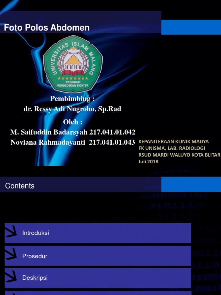 Foto Polos Abdomen | PDF