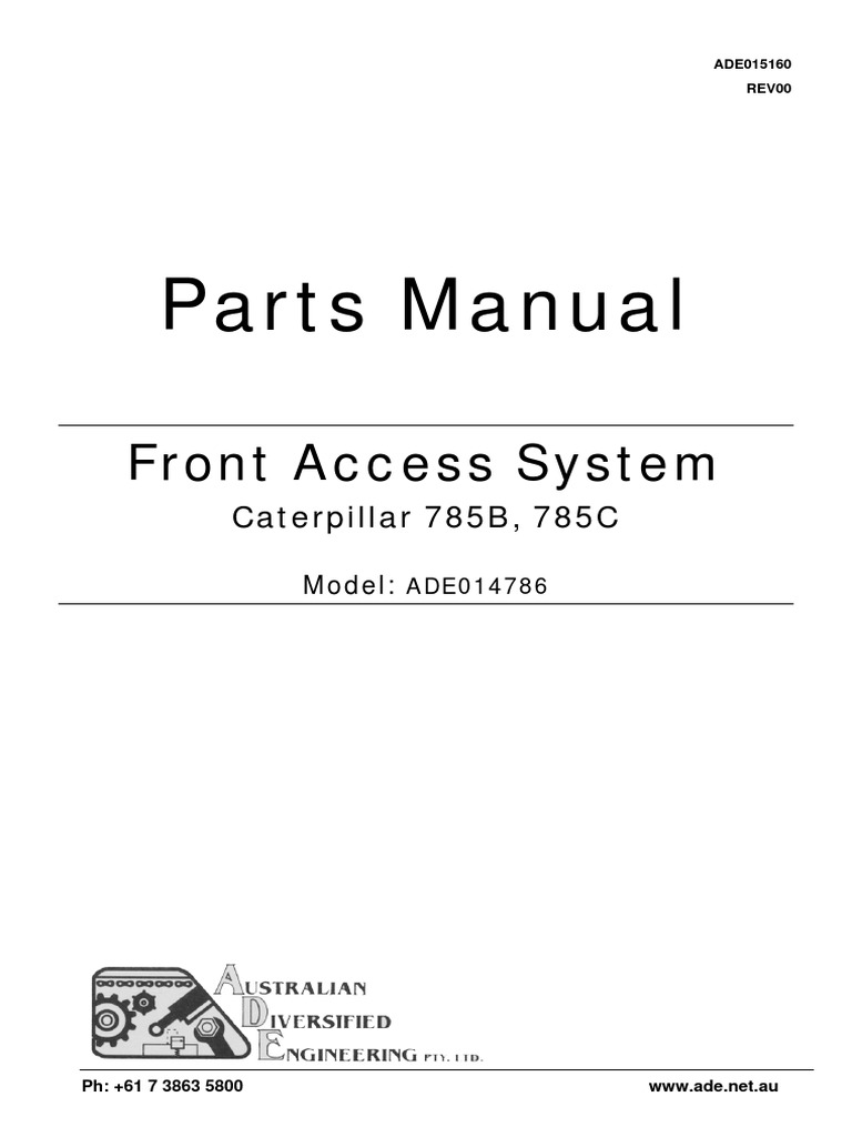 3512C Parts Manual | PDF | Nut (Hardware) | Screw