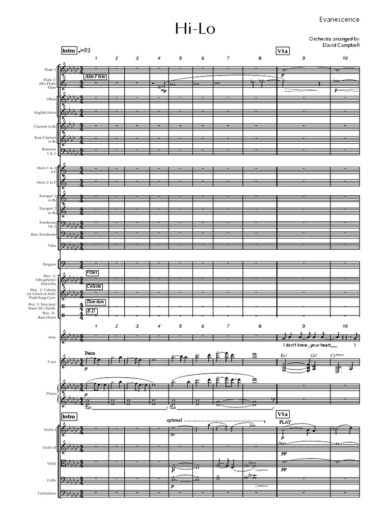 03HiLo PDF | PDF | Compositions For Symphony Orchestra | Musical ...