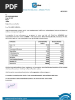 Indian CTC Format | PDF | Pension | Salary