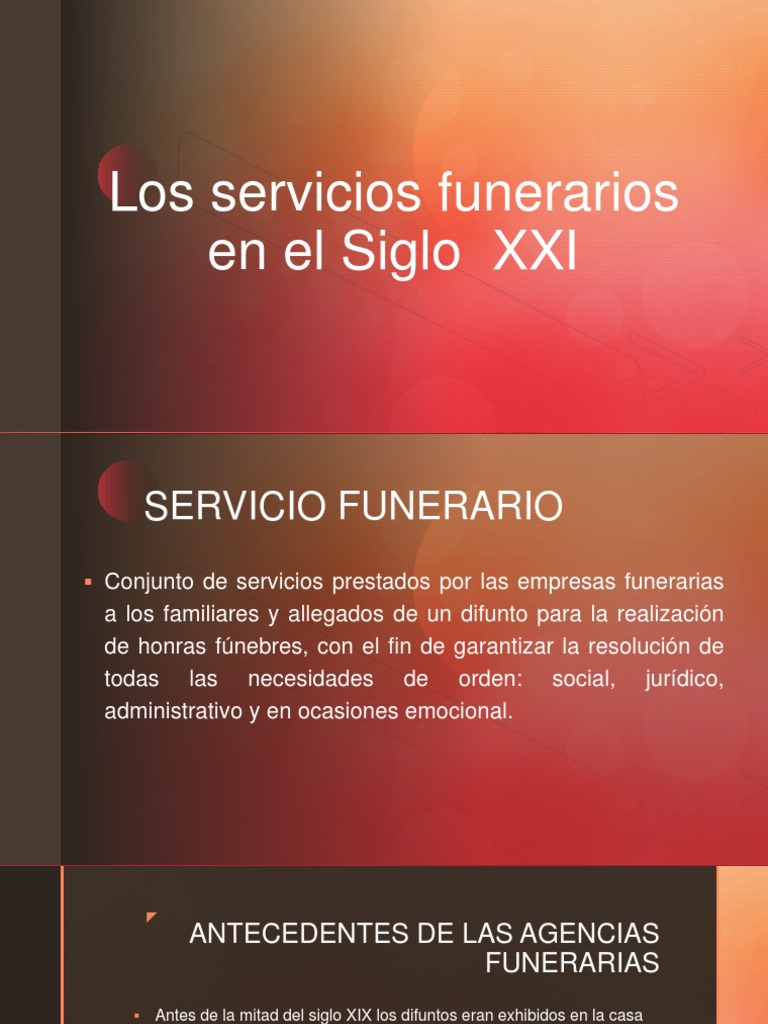 Los Servicios Funerarios en El Siglo Xxi | Descargar gratis PDF ...