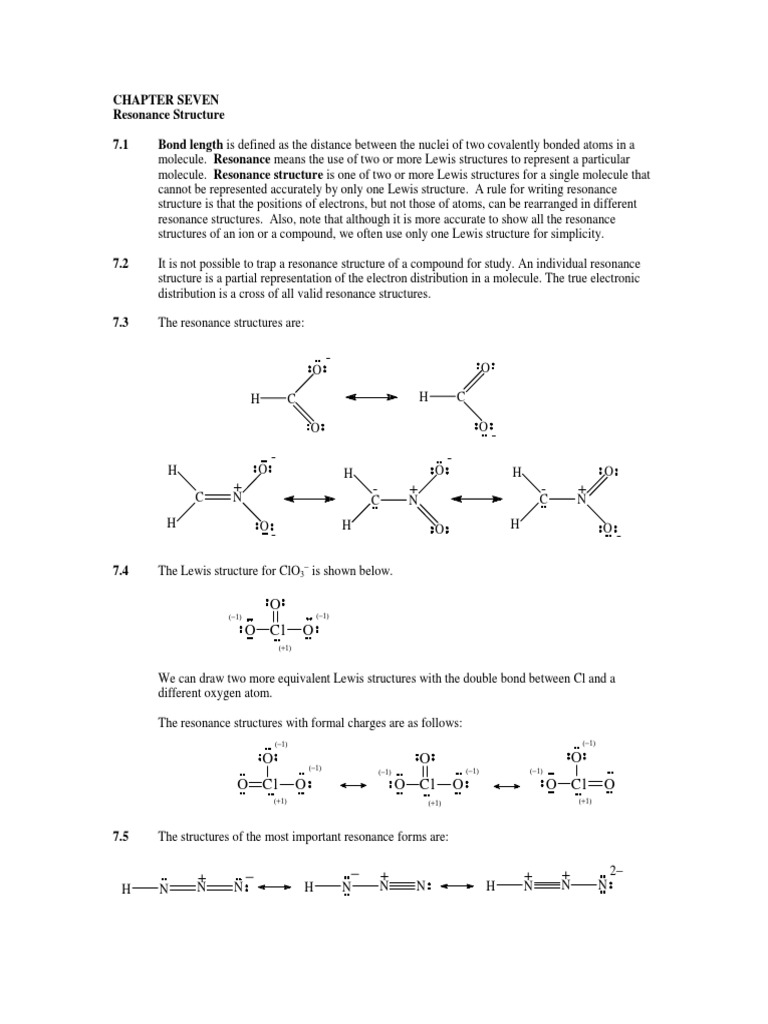 7 Resonance Structure Ans PDF | PDF | Atomic | Atomic Physics