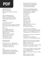 Lyrics of Lapit | PDF