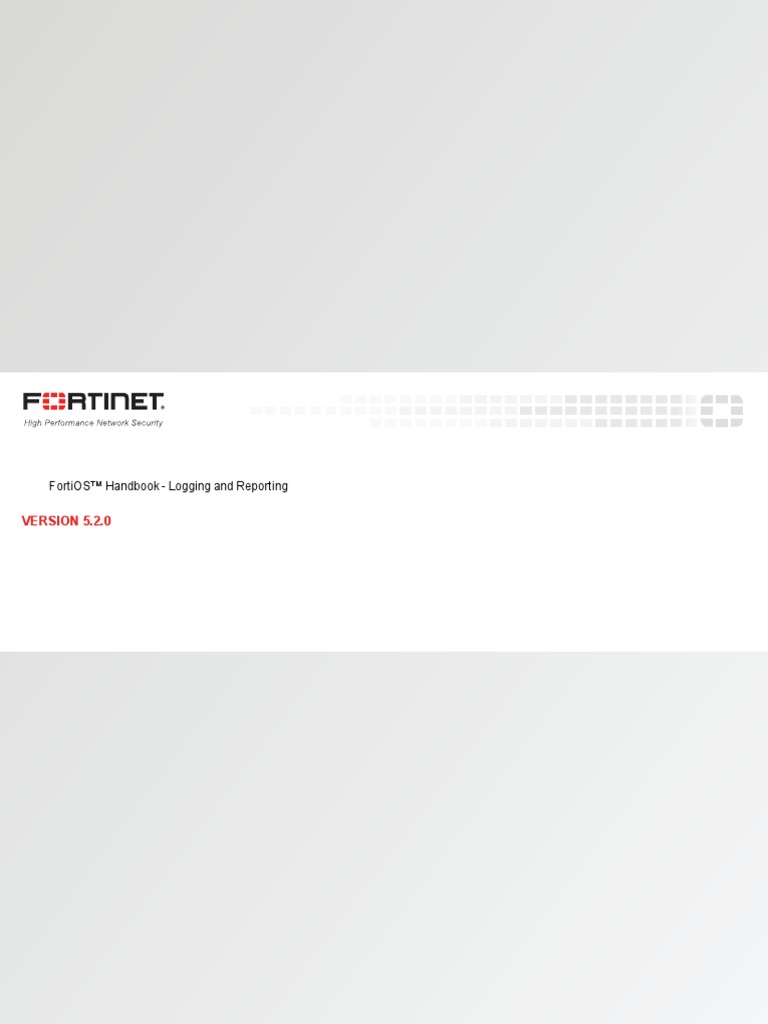 Fortigate Logging and Reporting 52 | PDF | Computer Virus | Firewall ...