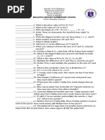 Grade 1 MTAP Math Challenge Questions and Reviewer | PDF | Teaching ...
