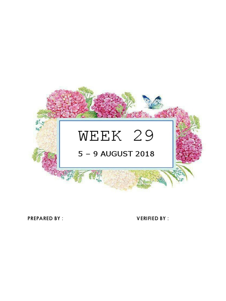 Week Divider | PDF