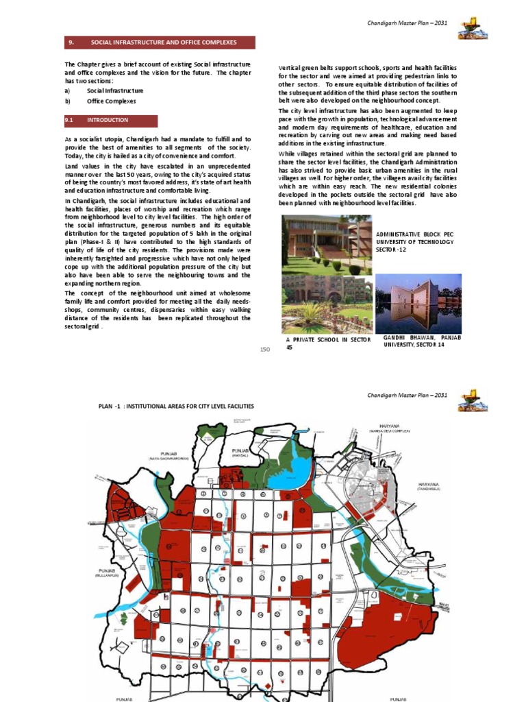 Chandigarh Masterplan 2031 | PDF