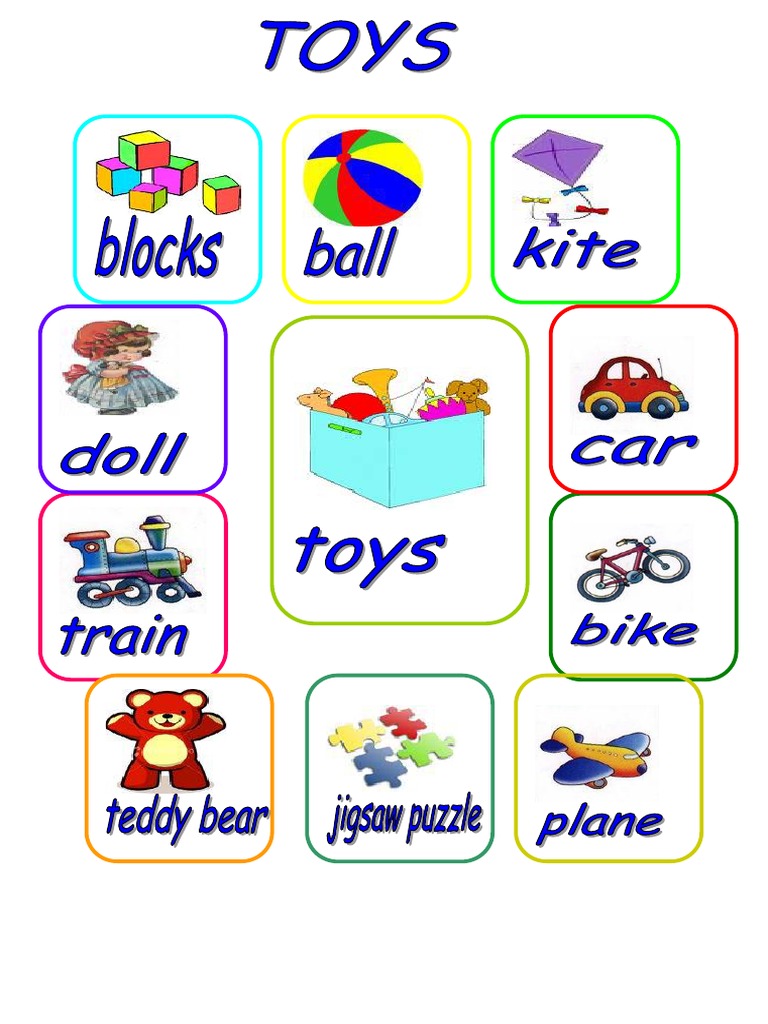 Toys Flashcards | PDF