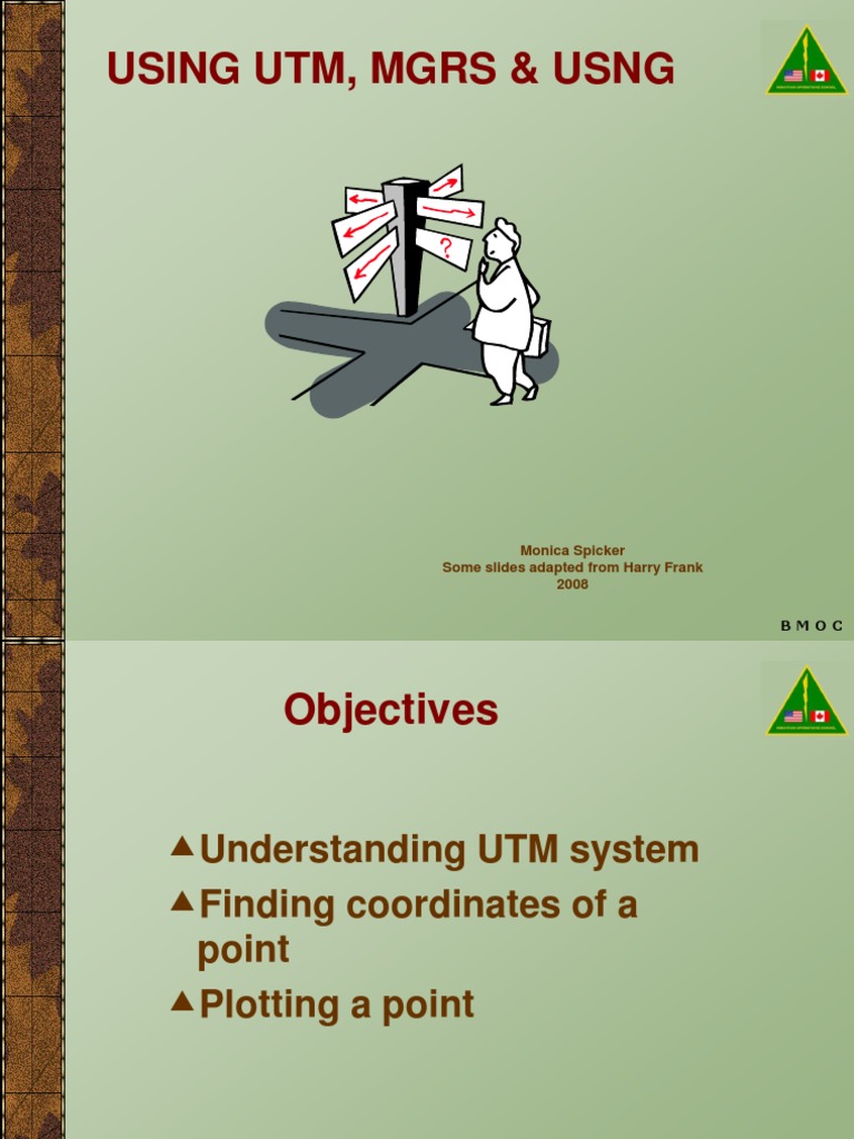 UniversalTransverseMercator UTM | PDF | Visualization (Graphics ...