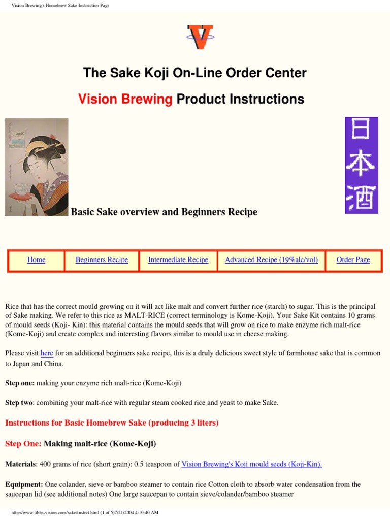 Beginners Recipe PDF | PDF | Homebrewing | Brewing