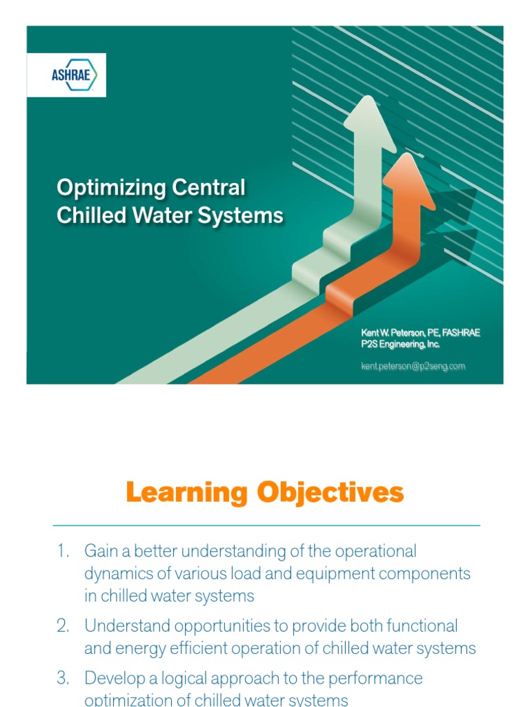 Optimizing Central Chilled Water Systems | PDF | Valve | Electromechanical Engineering