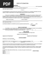 DepEd Adopt-a-School Program (ASP) Deed of Donation and Deed of ...