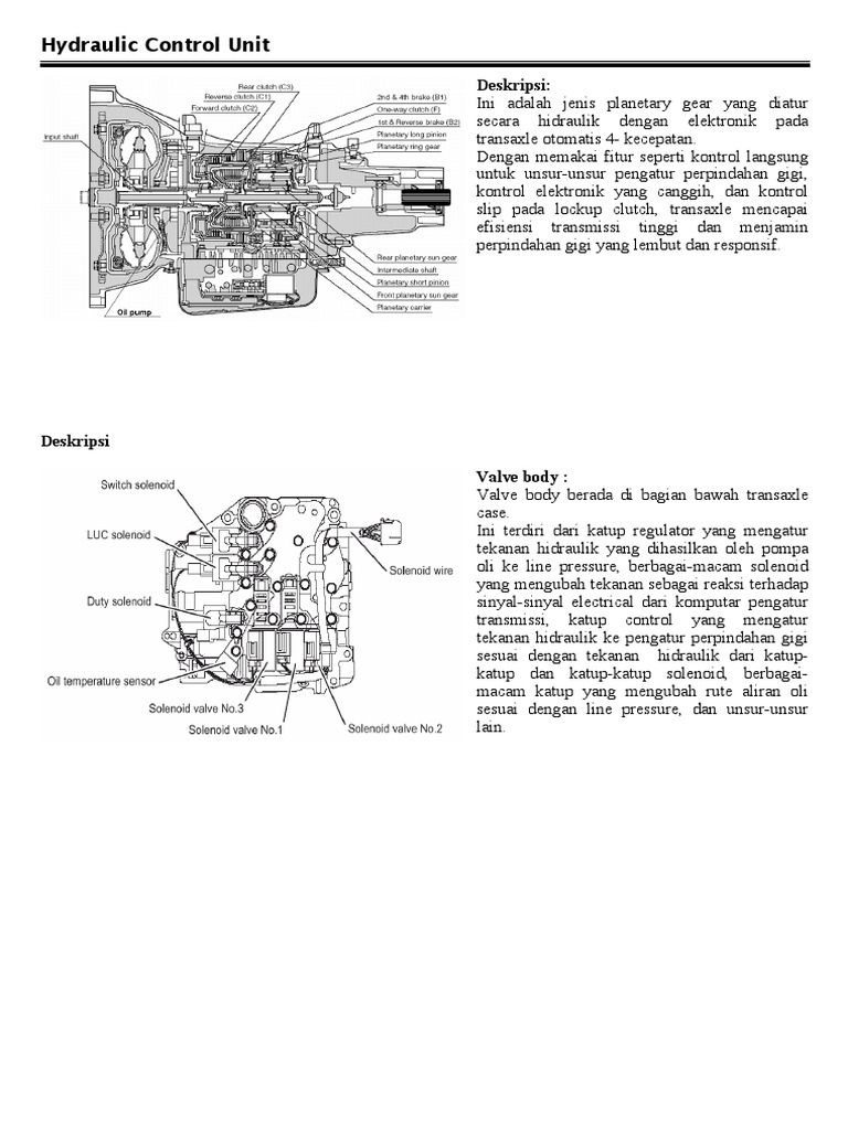 Hydraulic Control Unit Overview | PDF | Manufactured Goods | Mechanical ...