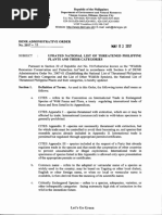 DENR FMB Technical Bulletin No. 20-1 PDF | PDF