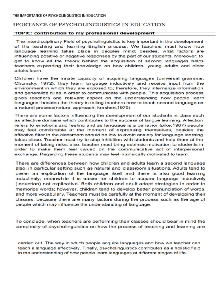 Classroom Observation Process | PDF