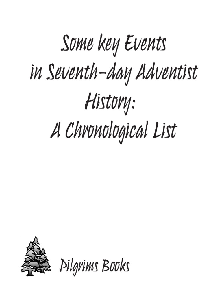 Key SDA History PDF | PDF | Adventism | Seventh Day Adventist Church
