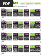 Jamie Eason Livefit Trainer | PDF | Weight Training | Physical Exercise